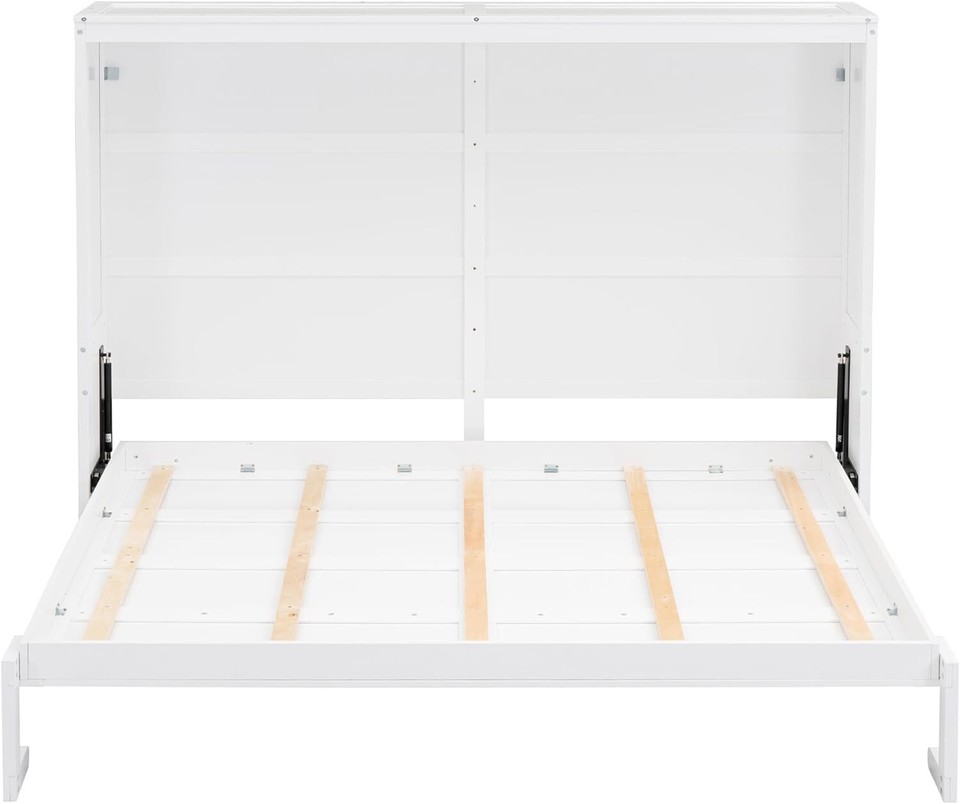 Murphy Bed, Space-Saving Murphy Cube Cabinet Bed, Modern Foldable ...