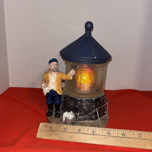 BEACHCOMBERS 1998 Lighthouse Keeper. Old Salt Collection Nautical Resin ...
