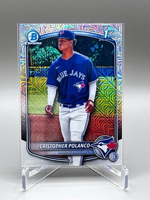 2025 Bowman - Christopher Polanco Chrome Mojo Refractor BCP-162-Mega ...