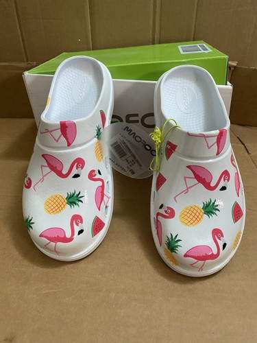 Oofos OOcloog 🍀 Flamingo Recovery Shoes Clog Womens Size 9 Limited ...