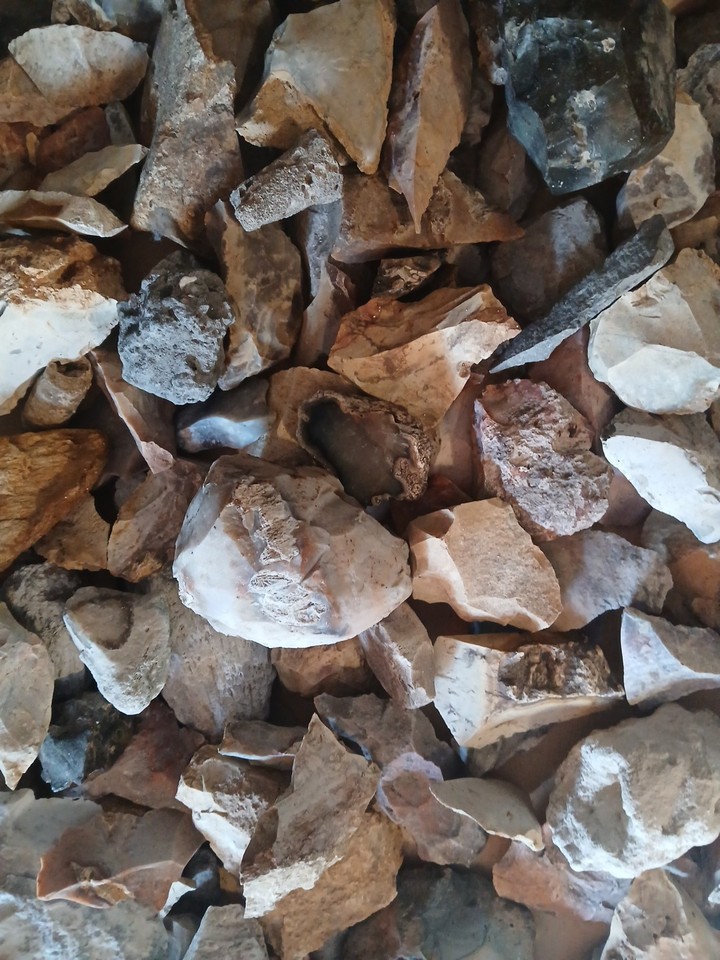 Large Collection Of Native American Tools/worked Flint Or Chert | eBay