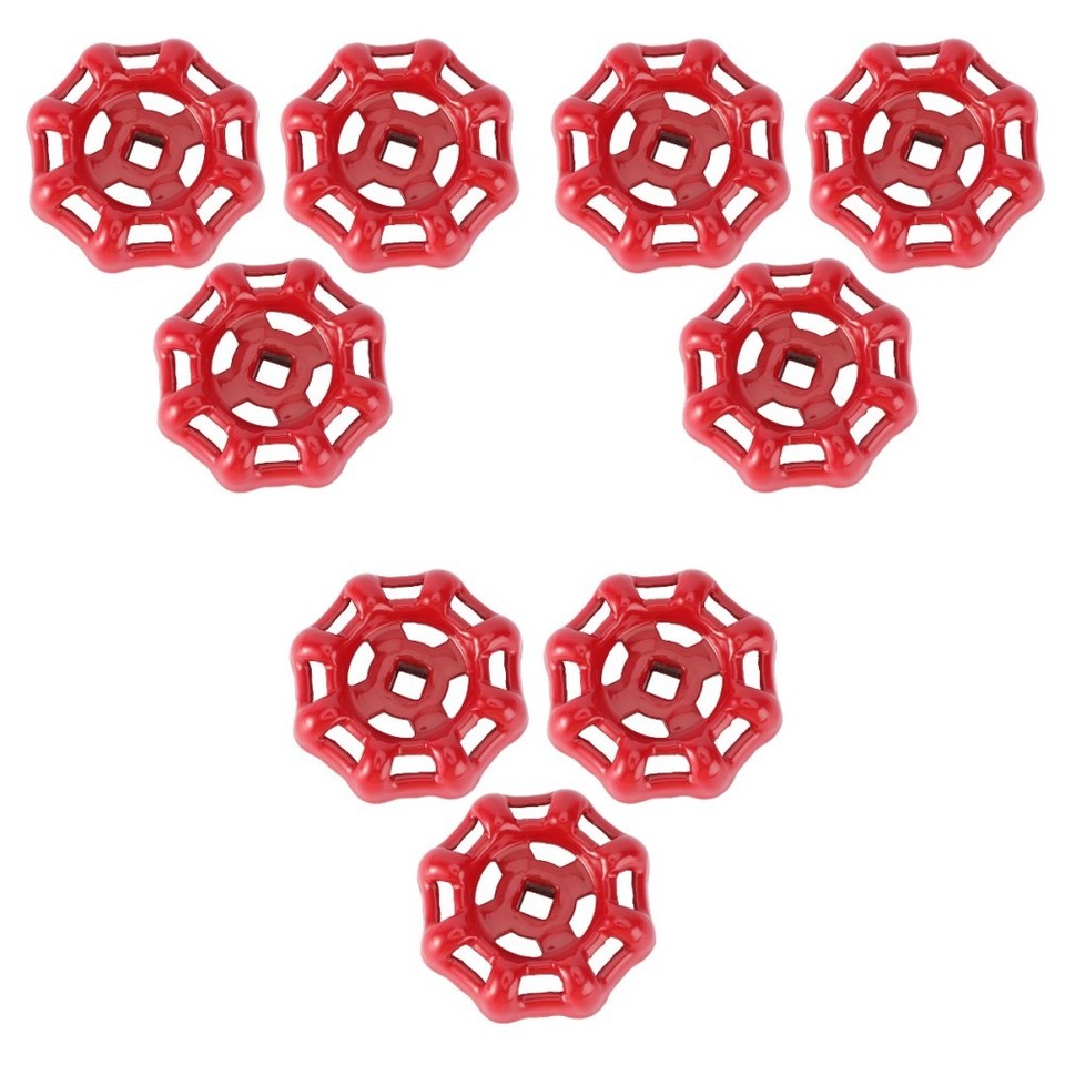 9 pcs Cast Iron Handle Ball Hand Wheel Shutoff Handles Water Pipe ...