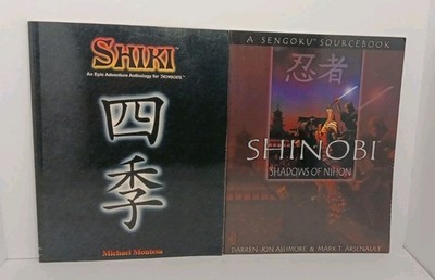 Sengoku RPG book Lot Of 2, Softcover, Shiki / Shinobi, READ | eBay