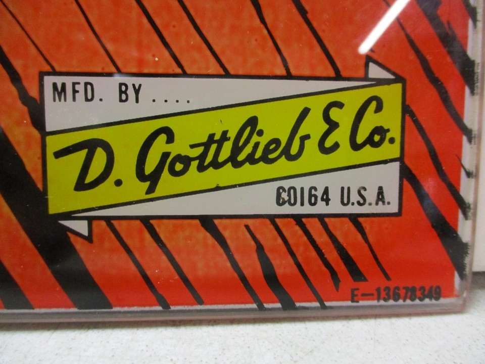 Gottlieb High Hand Pinball Machine backglass | eBay