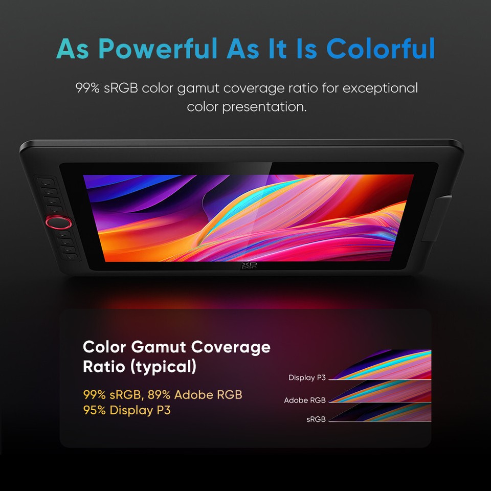 XP-Pen 13.3" Artist 13.3 Pro V2 Graphics Drawing Tablet Full Lamination ...