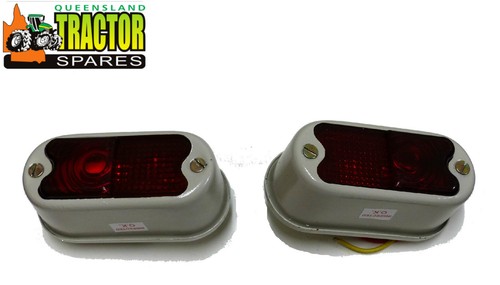 Pair of Fordson Major Rear Tail / Brake Lights | eBay