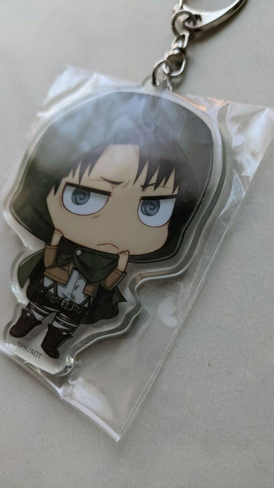 new! Attack on Titan Acrylic Keychain - Levi Ackerman | eBay