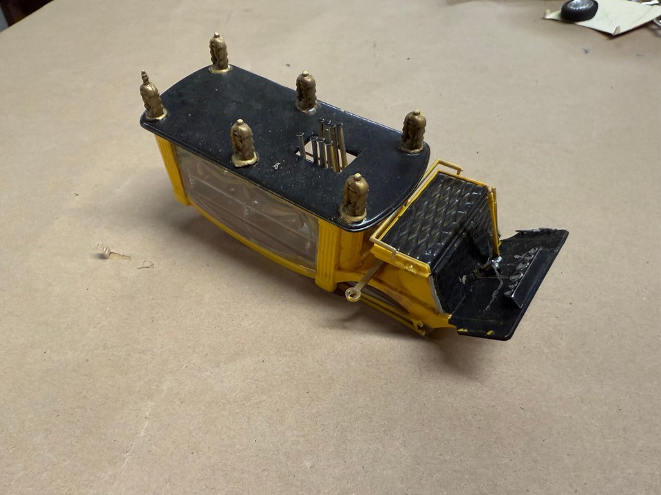 Monogram Boot Hill Express Built UP Parts LOT LOOOK 1/25 Scale Vintage ...