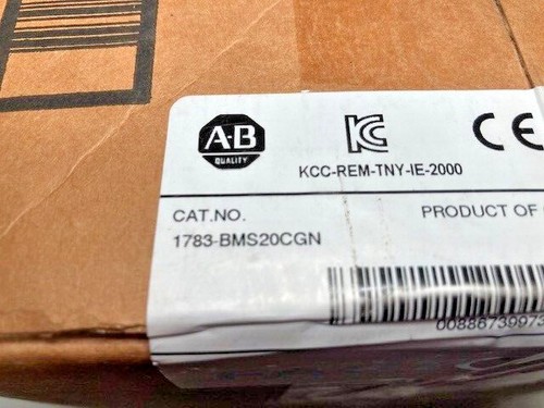 New AB 1783-BMS20CGN /A Stratix 5700 Ethernet Switch 16 Fast Ports Fast ...