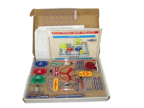 Snap Circuits Jr. Elenco Exploration Electronics Kit #SC-100 Set w ...