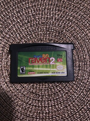 That's So Raven 2: Supernatural Style Nintendo Game Boy Advance Pre ...
