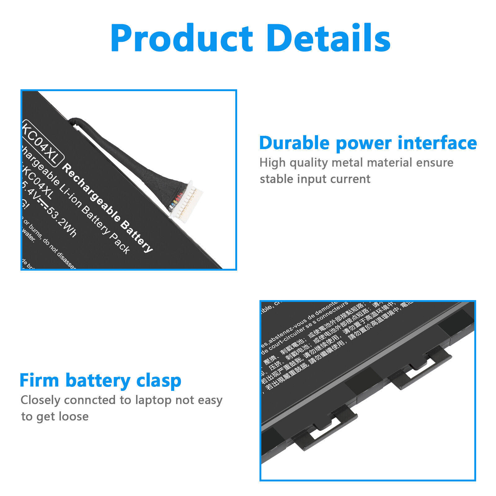 KC04XL Battery for HP Envy X360 13-AG 13-AR 13-AH 13-AQ 13Z-AG000 13M ...
