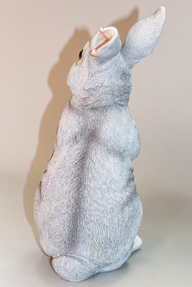 Animal Piggy Bank Large Rabbit Unusual Coin Box Sculpture Keepsake ...