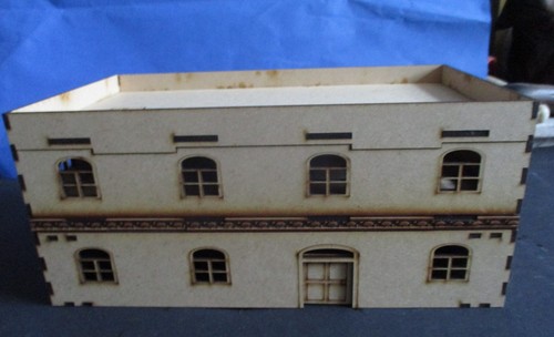 28mm House or Factory 28mm Set A laser cut MDF 3MM bolt action Scenery ...
