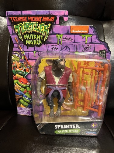 MUTANT MAYHEM Splinter Playmates Toys TMNT Teenage Ninja Turtles Master ...