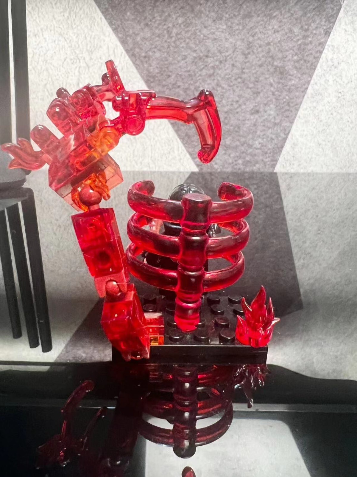 custom 3th party min brick minifig Uchiha I Susanoo （no including ...