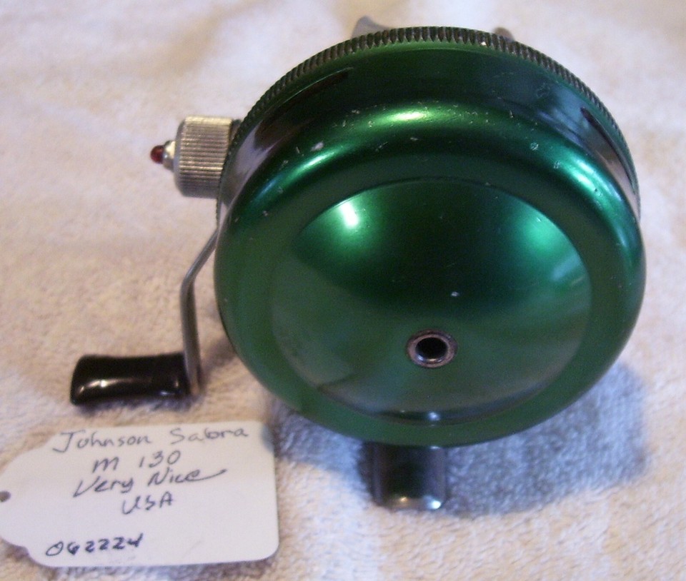 062224 JOHNSON M 1330 SABRA REEL READ TAG VERY NICE TOUGH FIND | eBay