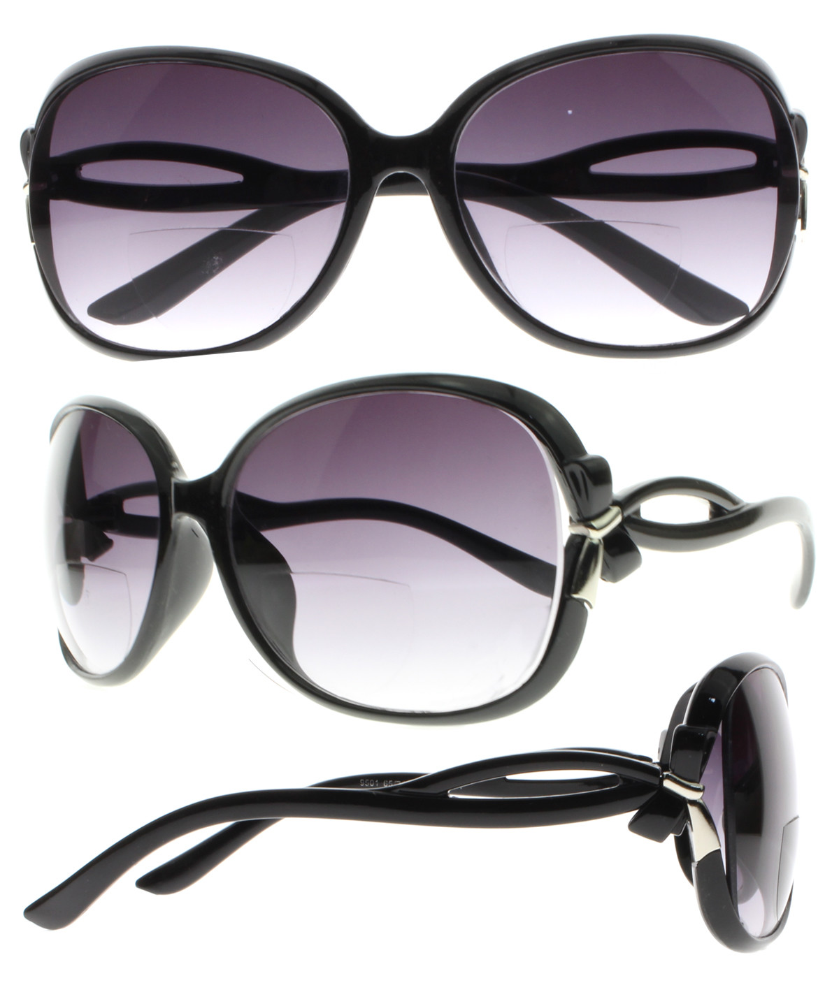 Women Oversized Butterfly Designer Bifocal Reading Glasses UV400 Pro ...