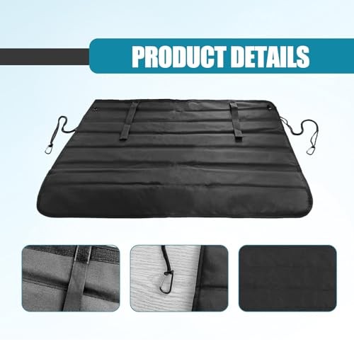 Universal Foldable Car Trunk Bumper Guard Mat Rear Bumper Protector ...