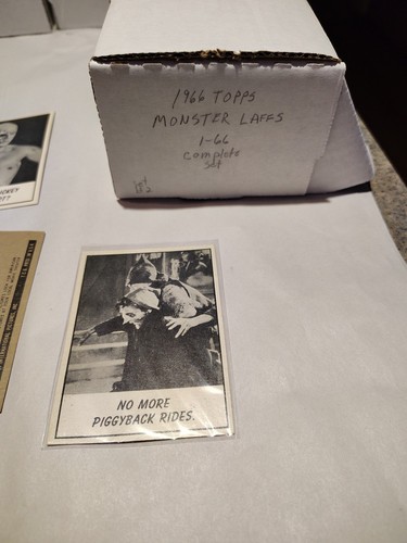 1966 TOPPS MONSTER LAFFS COMPLETE 66 CARD SET #2 | eBay