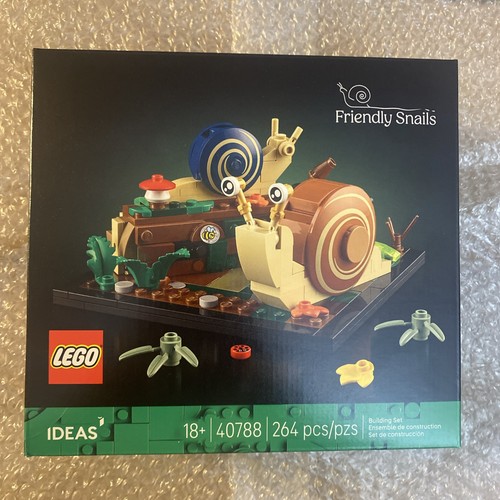 LEGO 40788 Friendly Snails Ideas Promo Display GWP Snail Diorama Set ...