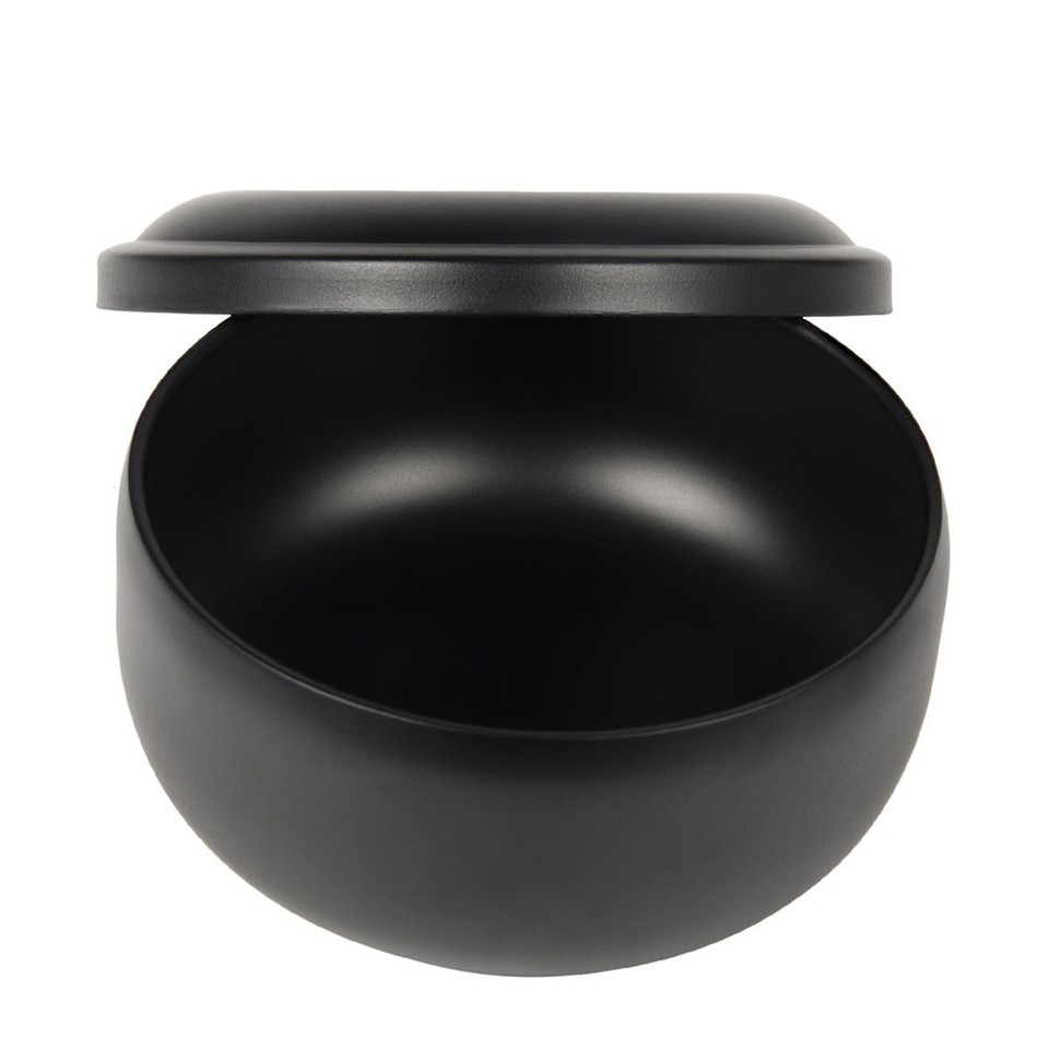 Stainless Steel Bubble Bowl Shaving Lather Bowls with Lids Shave | eBay ...