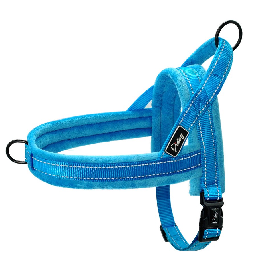 Reflective Dog Harness and Leash Front Leading No Pull Vest Small Large ...