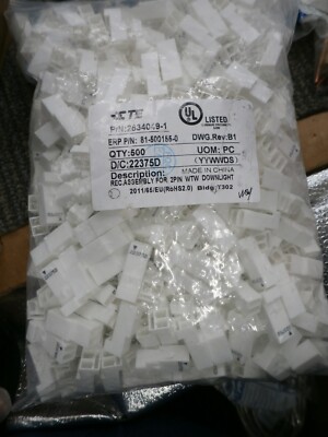 100 LIGHT-N-LOK Ballast Connector REC MOD 2P LATCHED POKEIN WTW CONN.NL ...