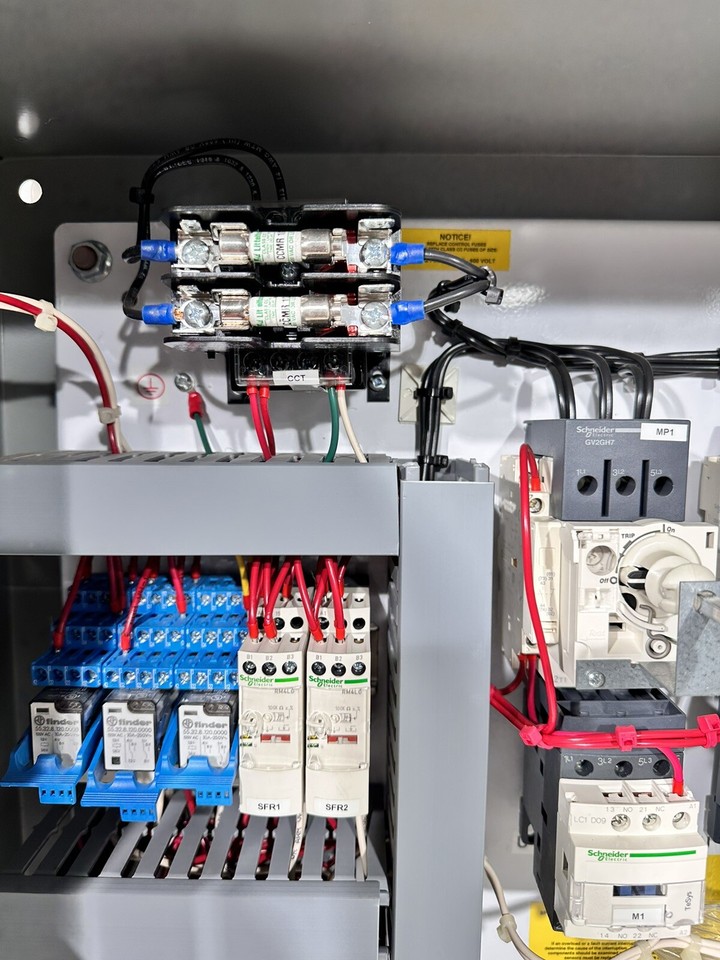 Weil Aquatronics Duplex Pump Control Panel 1 HP 208V 3 PH Max Voltage ...