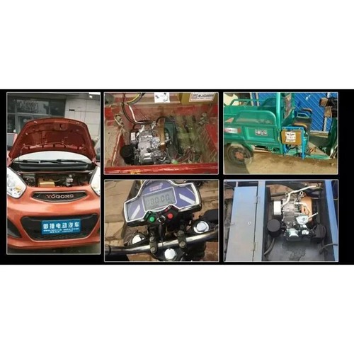 Electric Start 3000W 48V-72V Tricycle Four-Wheeled Car Gasoline Range ...