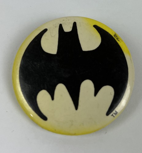Batman Bat Logo Pinback Button Vintage 1940 DC Comics | eBay