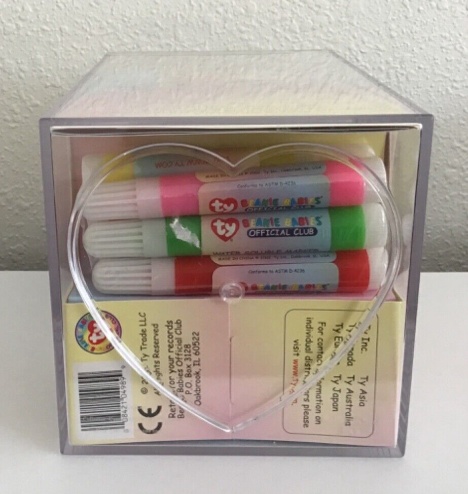 2002 Color Me Beanie Teddy Bear by Ty Beanie Baby in Sealed Clear Case ...