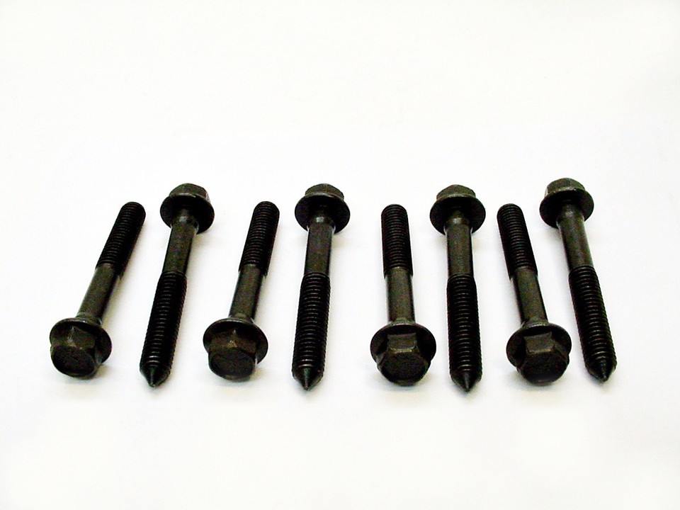 8 GM Pointed Hex Head Body Mount Bushing Bolts 7/16"-14 x 3-1/4 ...