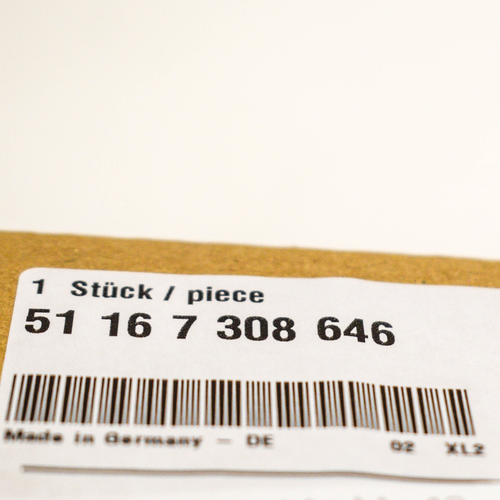 NEW BMW 5 GT F07 RIGHT WING MIRROR SUPPORTING RING 51167308646 ORIGINAL ...