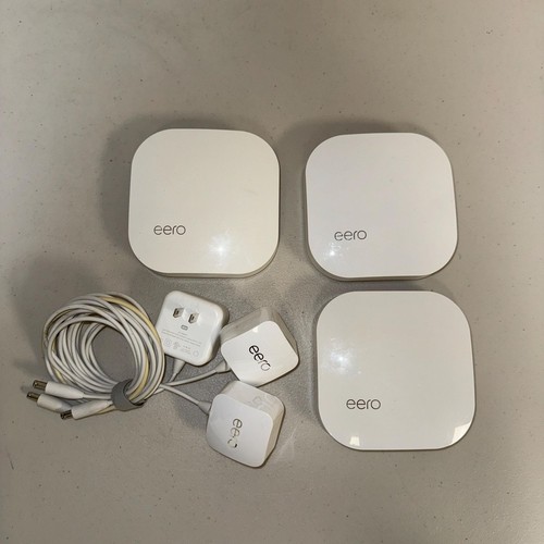 Eero Internet 3 Set 1st Generation Mesh WiFi System Internet Routers ...