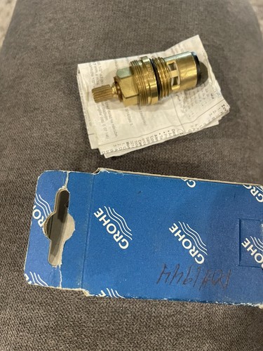 Grohe 45882000 RIGHT STOP Ceramic Cartridge, 1/2" Carbodur, 1/4 Turn 90 ...