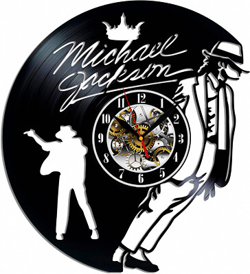 Michael Jackson Wall Clock Decor Gift Christmas Birthday Holiday Home ...