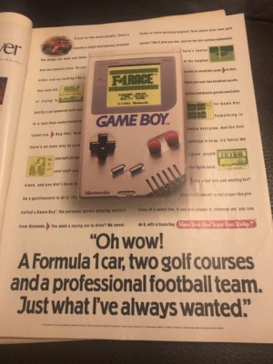 Vintage 1993 Nintendo Game Boy Print Advertisement | eBay Australia