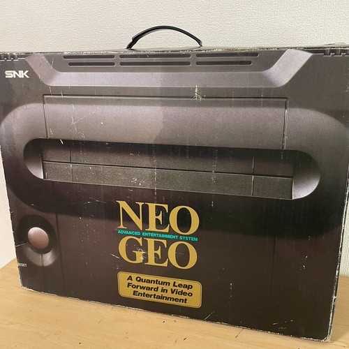 SNK NEO GEO AES Console System and controller Boxed Tested used | eBay