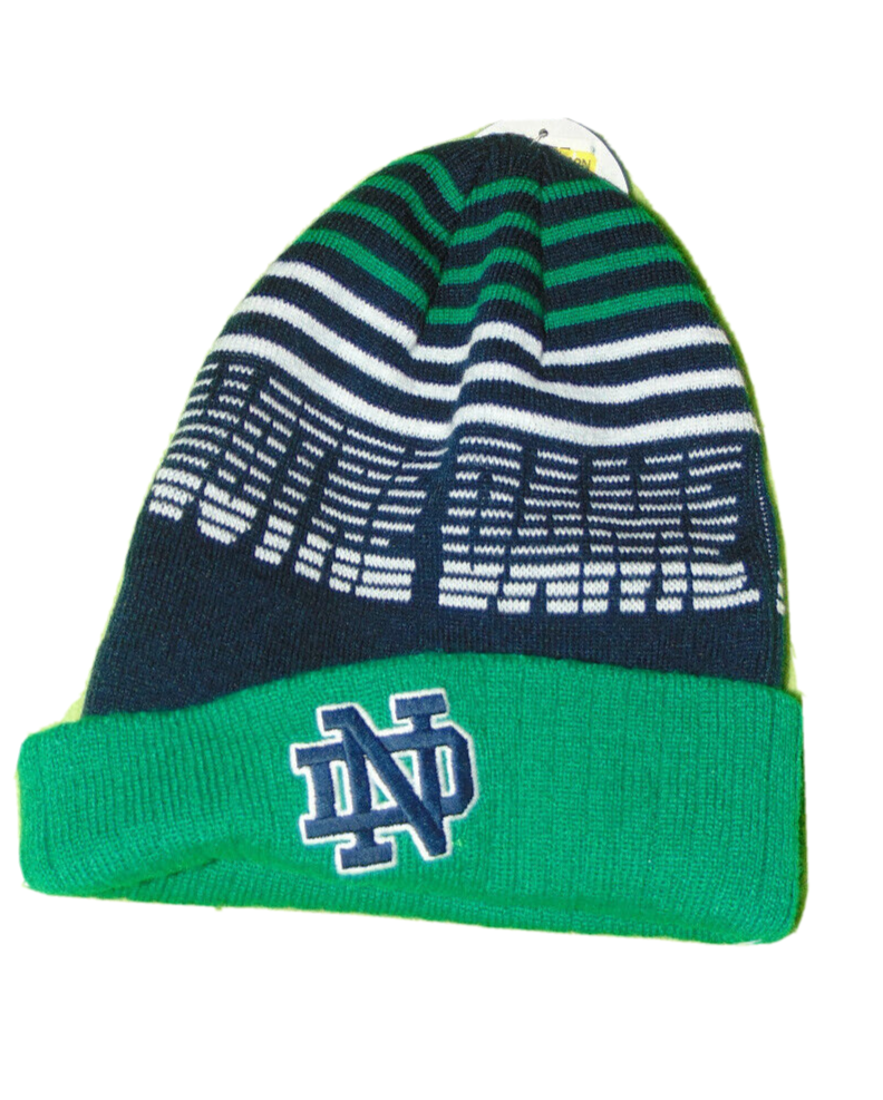 University of Notre Dame Winter Hat OSFM Fighting Irish for sale online ...