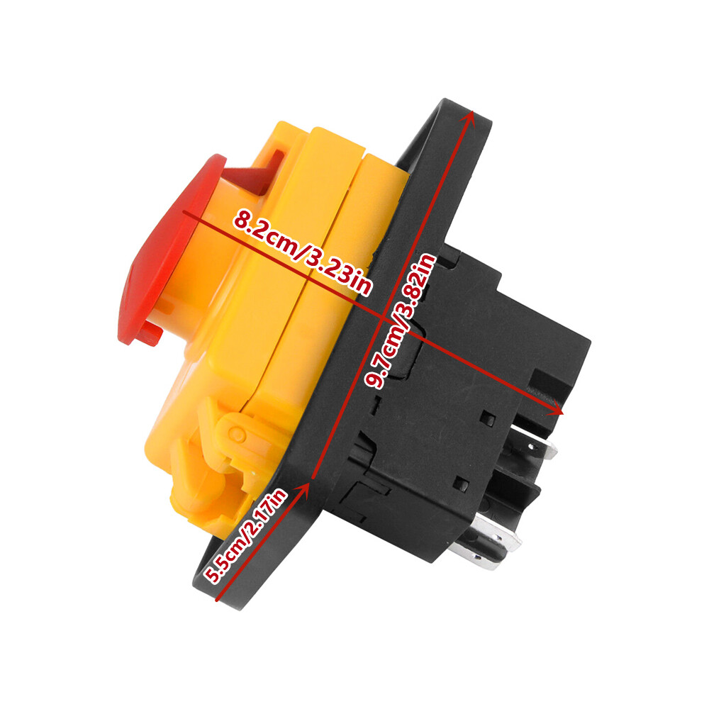 Universal Replacement Switch 250V 15A NVR Switch Emergency Stop Switch ...