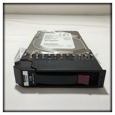 HP AW555A P2000 2TB 7.2K 6G LFF Dual Port MDL SAS Hard Drive 605475-001 ...