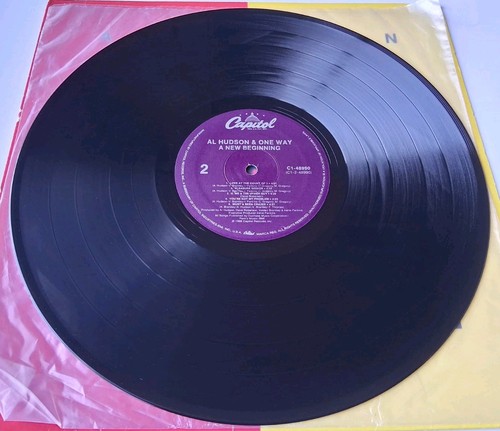 Al Hudson And One Way - A New Beginning Vinyl LP - 1988 Capitol Records ...