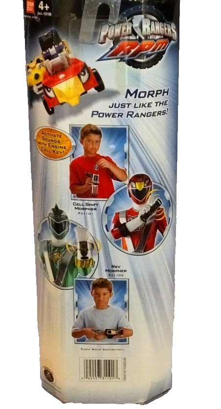 Power Rangers Rpm Ouro Ranger Morpher