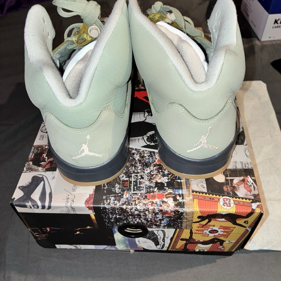 AIR JORDAN 5 RETRO JADE HORIZON/DESERT SAND HOZONDE JADE VNDS | eBay