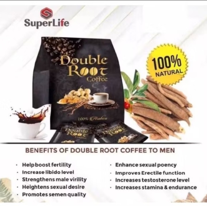 6 Pack { 1 Pack X 6 Sachets }Superlife Double Root Instant Herbal ...