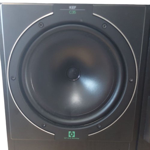 Kef C35 Uni-Q Technology Bookshelf Speakers Pair/GREAT SOUND! | eBay