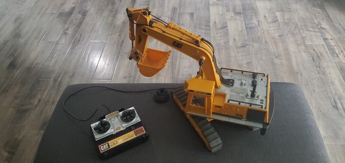 Vintage New Bright Caterpillar Remote Control Front End Loader | eBay