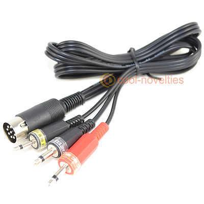 MSX COMPATIBLE COMPUTER CASSETTE TAPE RECORDER CABLE / LEADS | eBay