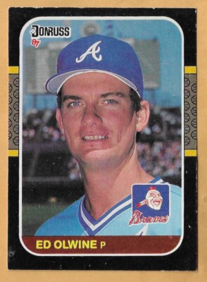 ED OLWINE ATLANTA BRAVES #560 - DONRUSS NM-MT 1987 | eBay